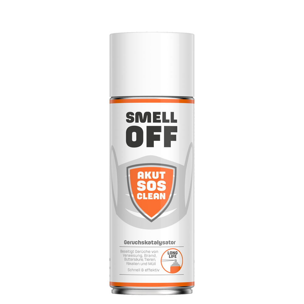 SMELL OFF LONG LIFE - Spray zur Geruchsneutralisierung – Akut SOS Clean ...